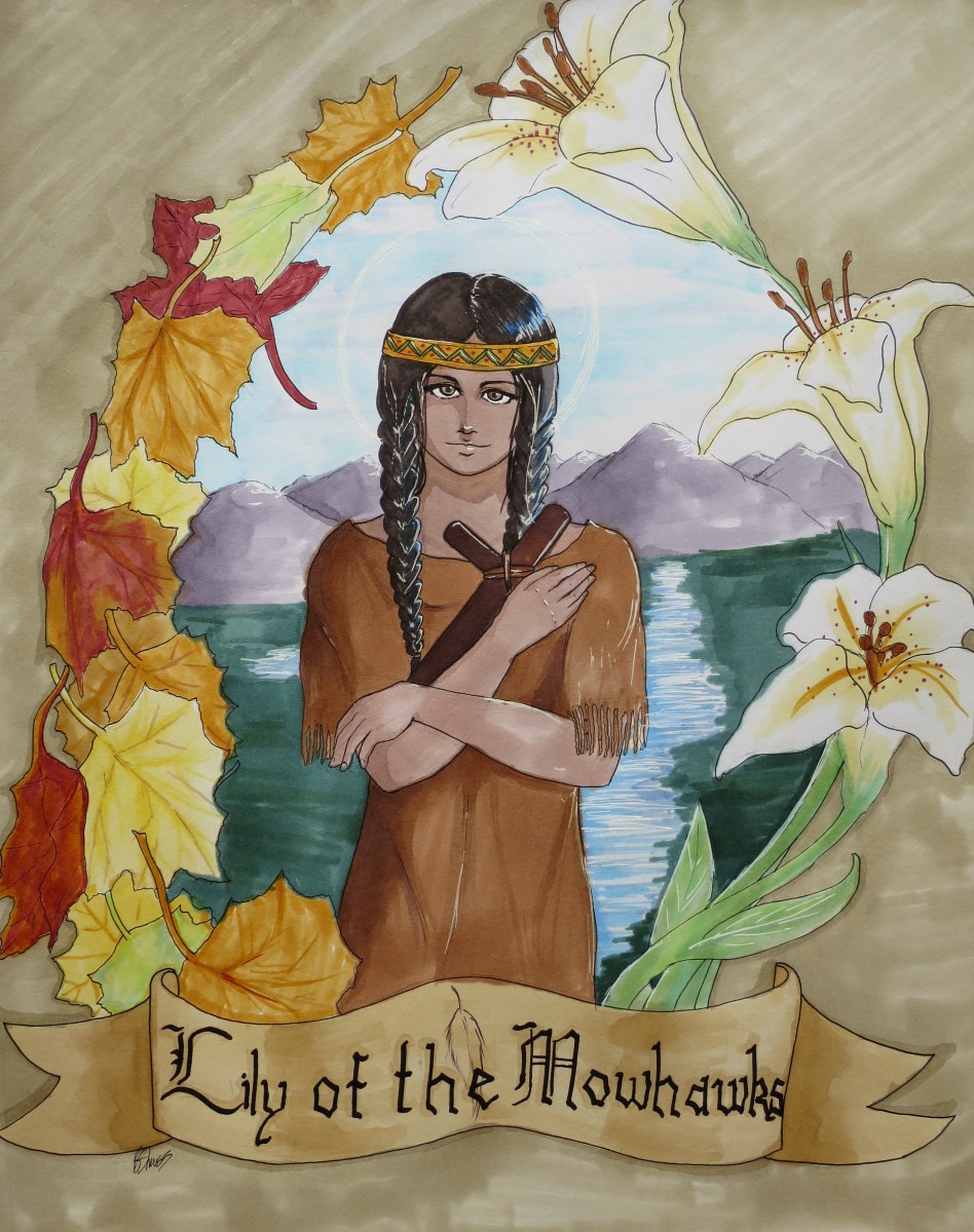 St. Kateri Tekakwitha Poster Print | Peter’s Square