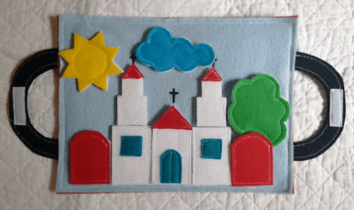 Church Felt Puzzle, 8 Piece | Peter’s Square