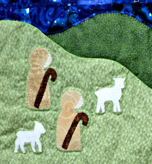 Quilt Pattern: Silent Night - Christmas Nativity Quilt | Peter’s Square