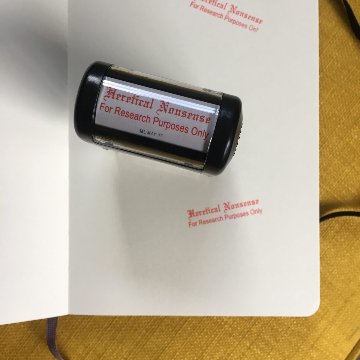 Heretical Nonsense Stamp | Peter’s Square