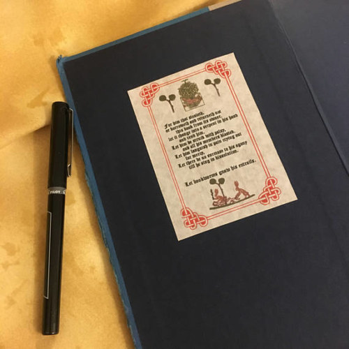 Medieval Book Curse Bookplates Illuminated Manuscript 20 pack | Peter’s ...