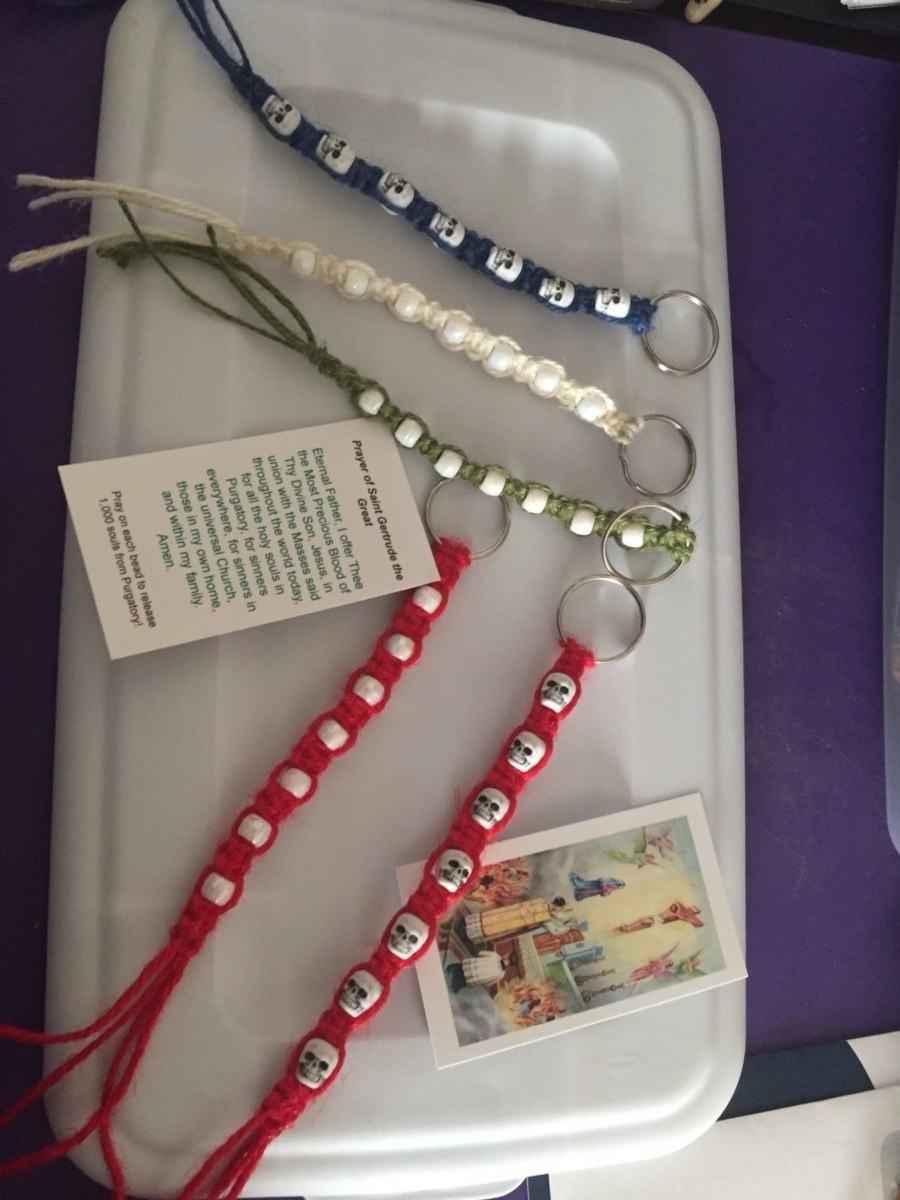 Holy Souls in Purgatory Prayer Key Chain | Peter’s Square