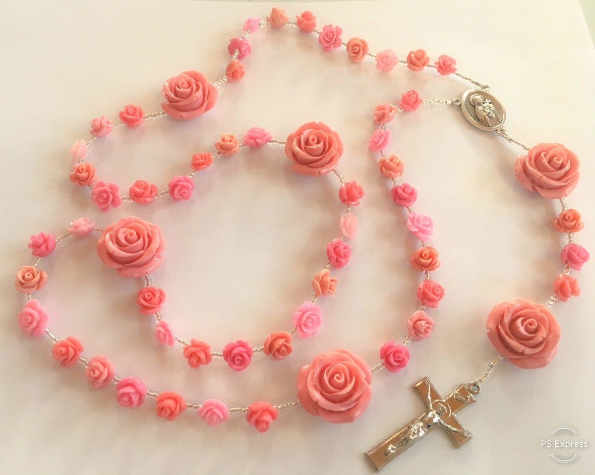 SHOWER OF ROSES Rosary - MADE TO ORDER | Peter’s Square