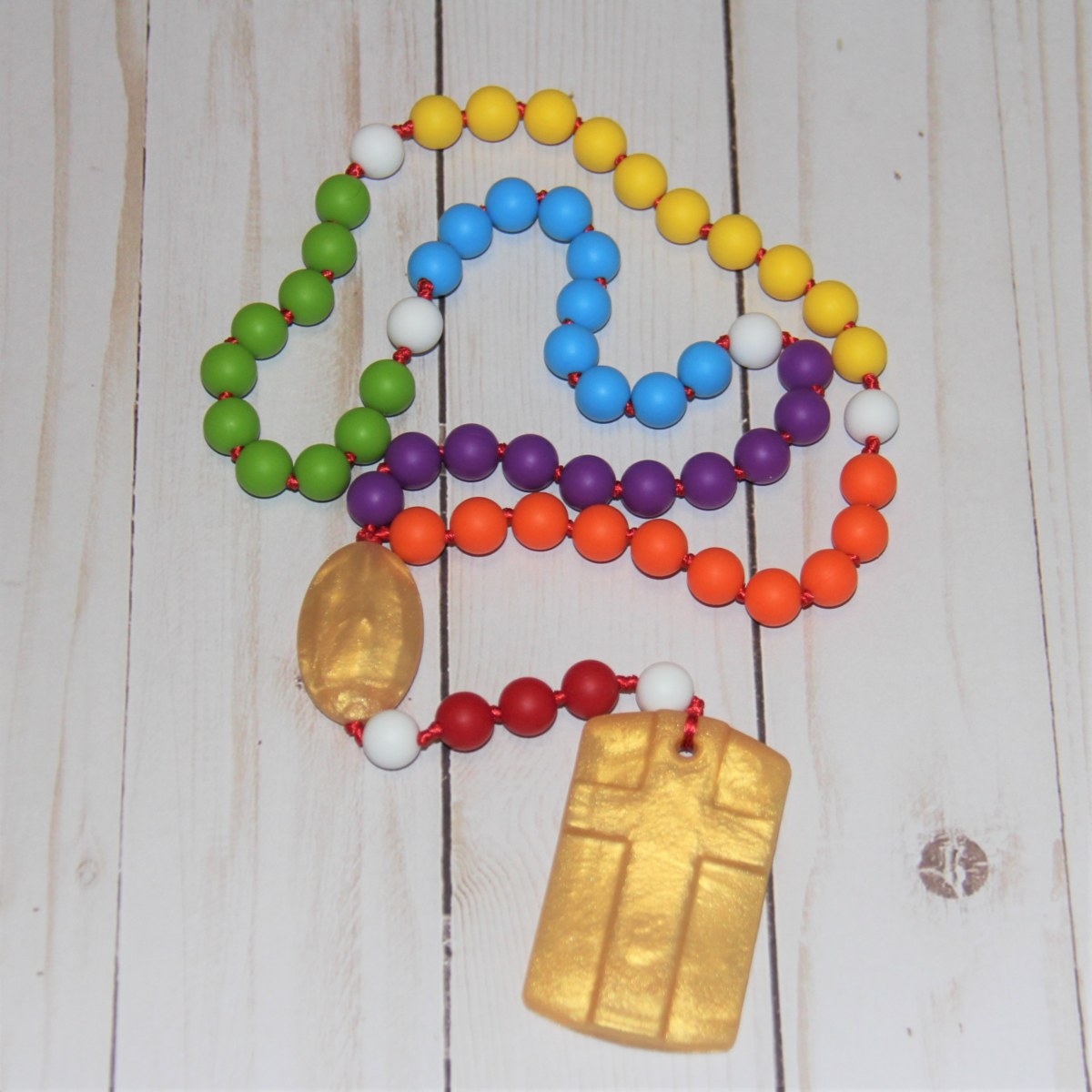 RosaryChews - Teething Rosary - 100% Food Grade Silicone bpa free ...