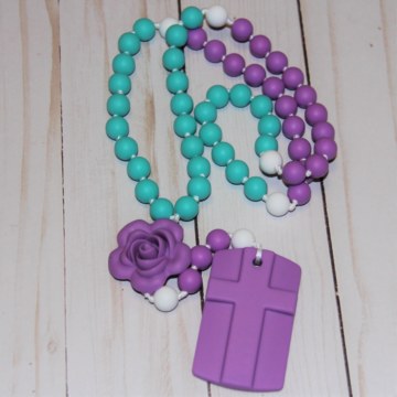 RosaryChews - Teething Rosary - 100% Food Grade Silicone bpa free ...