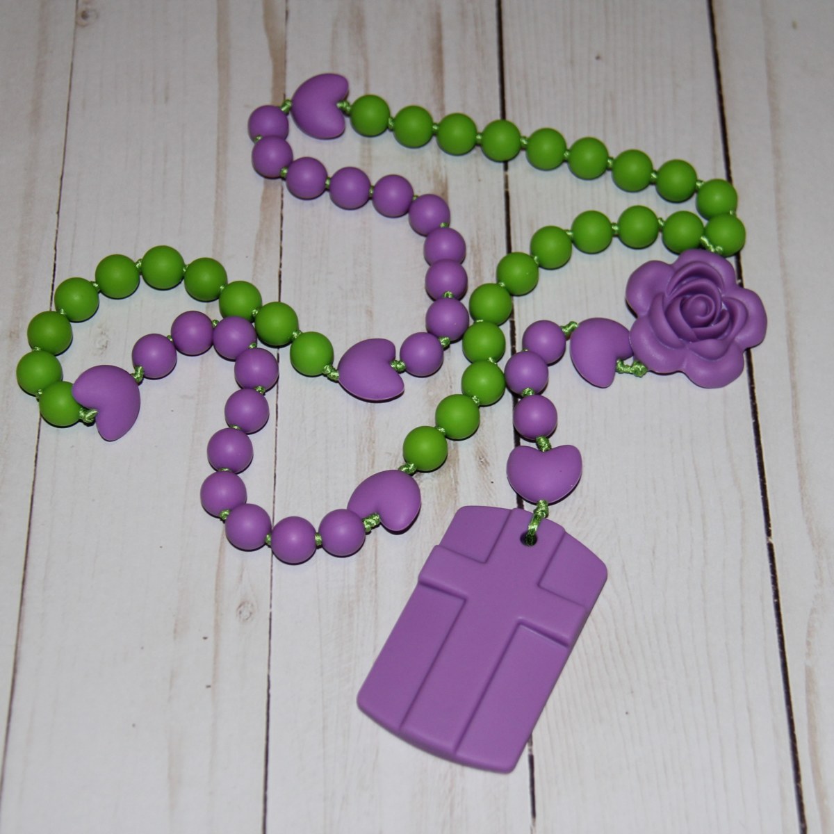 RosaryChews - Teething Rosary - 100% Food Grade Silicone bpa free ...