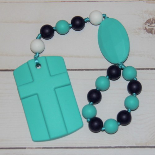 RosaryChews - Single Decade Teething Rosary - 100% Food Grade Silicone ...
