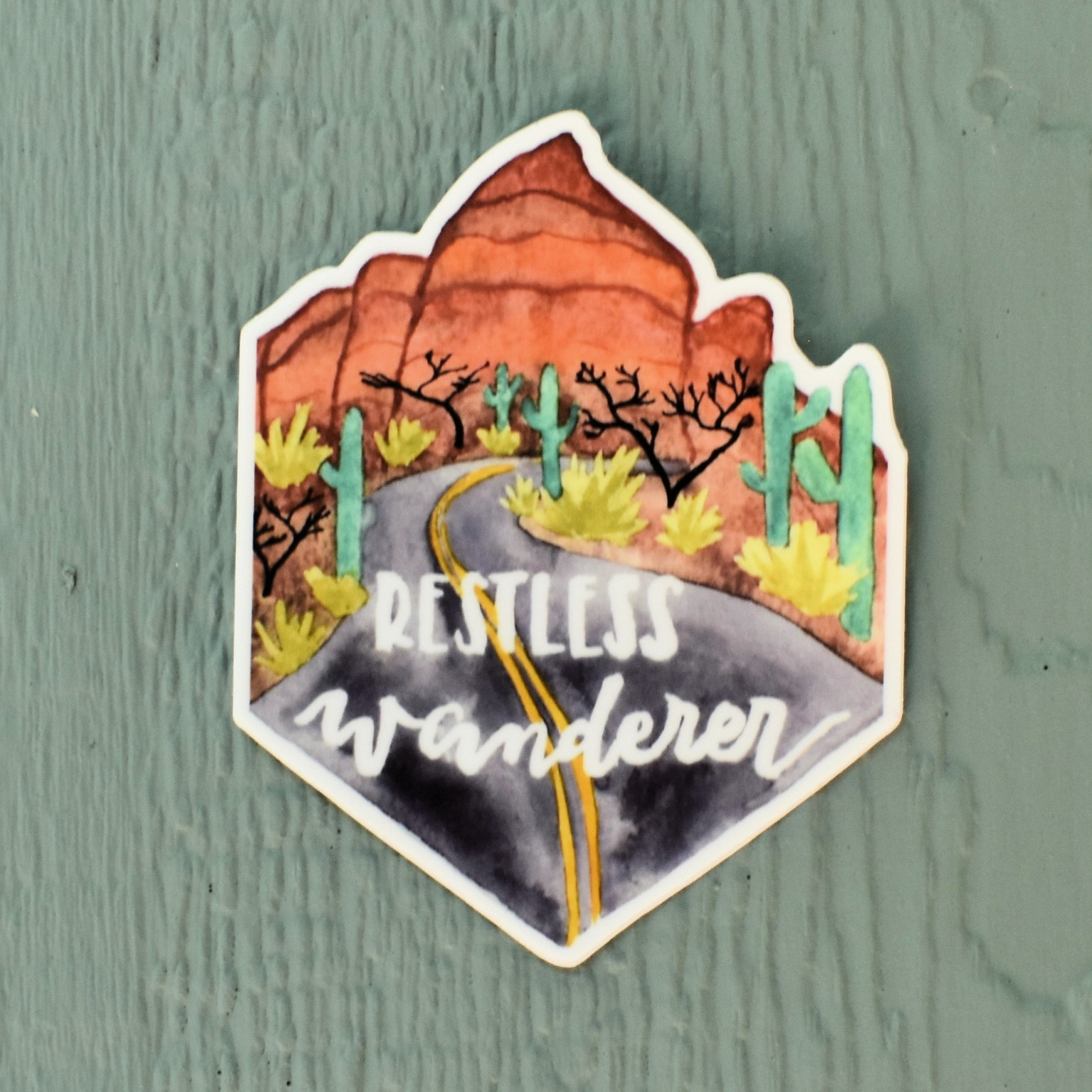 Restless Wanderer - Vinyl Sticker | Peter’s Square