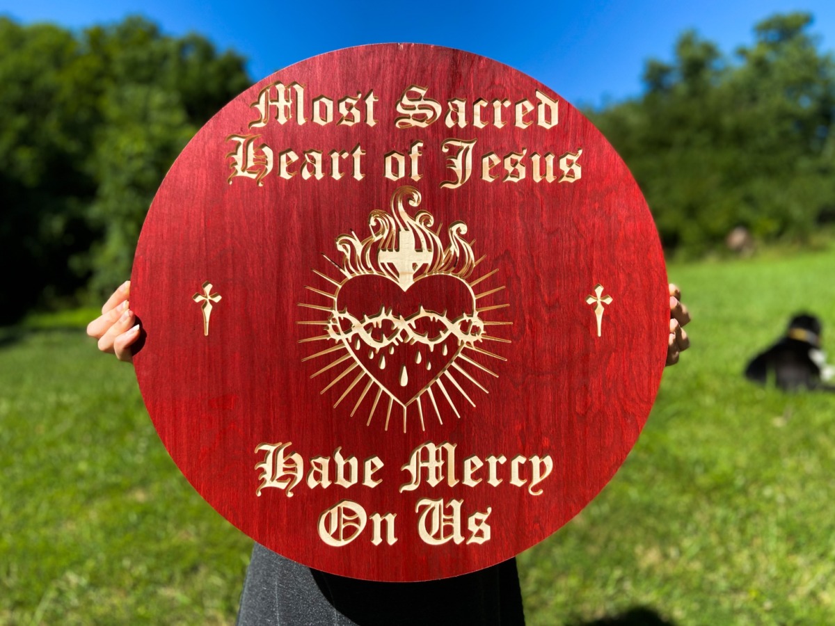 Sacred Heart of Jesus Wall Plaque | Peter’s Square