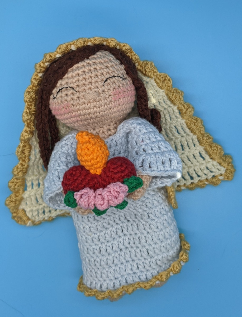 PDF PATTERN ONLY: Immaculate Heart of Mary Crochet Pattern | Peter’s Square