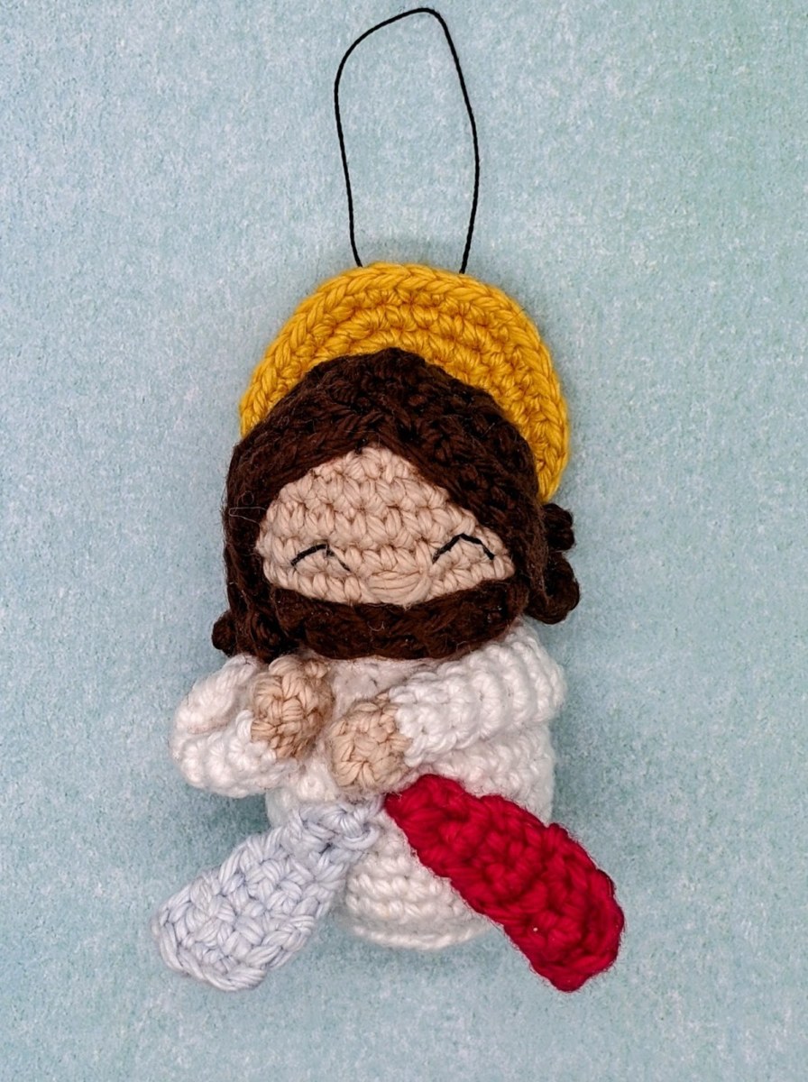 PDF PATTERN ONLY: Divine Mercy Jesus Crochet Pattern | Peter’s Square