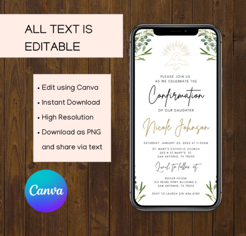 Digital Confirmation Invitation Digital Confirmation Invitation ...