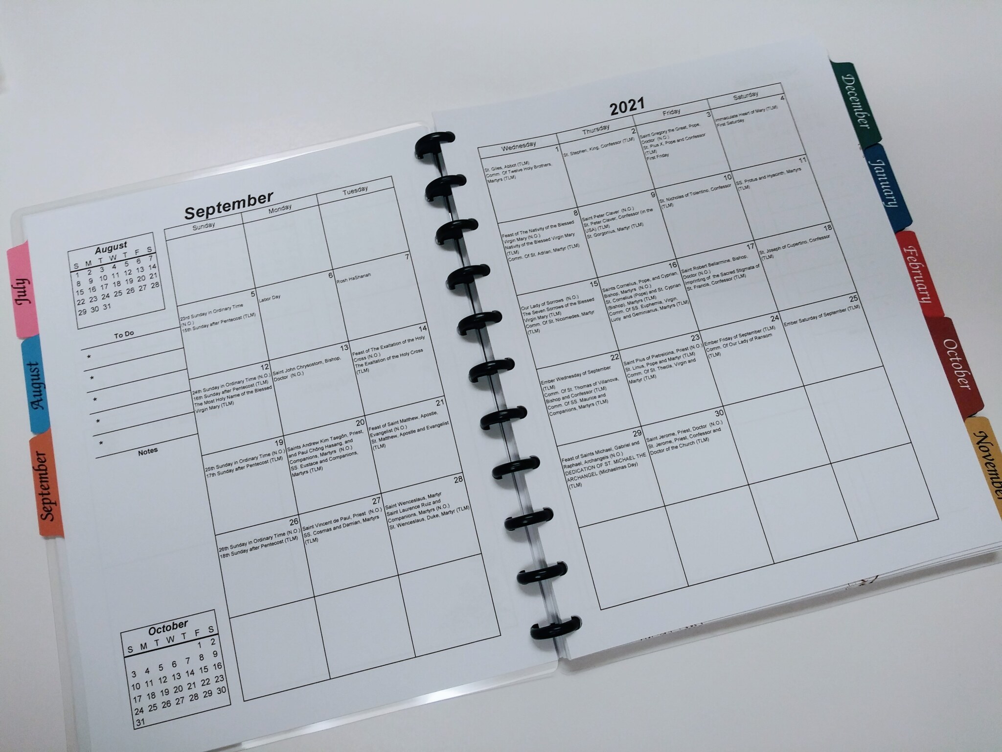 2023-2024 Catholic Homeschool Planner by Rose Custom Planners | Peter’s ...