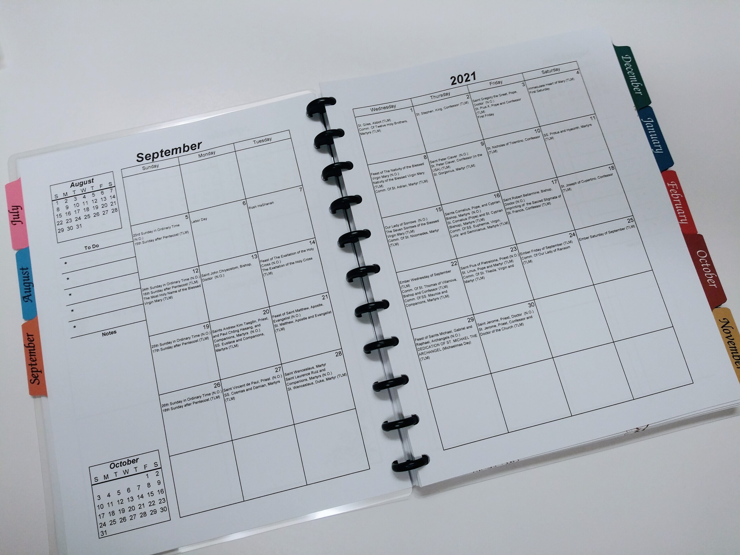 2023-2024 Catholic Homeschool Planner by Rose Custom Planners | Peter’s ...