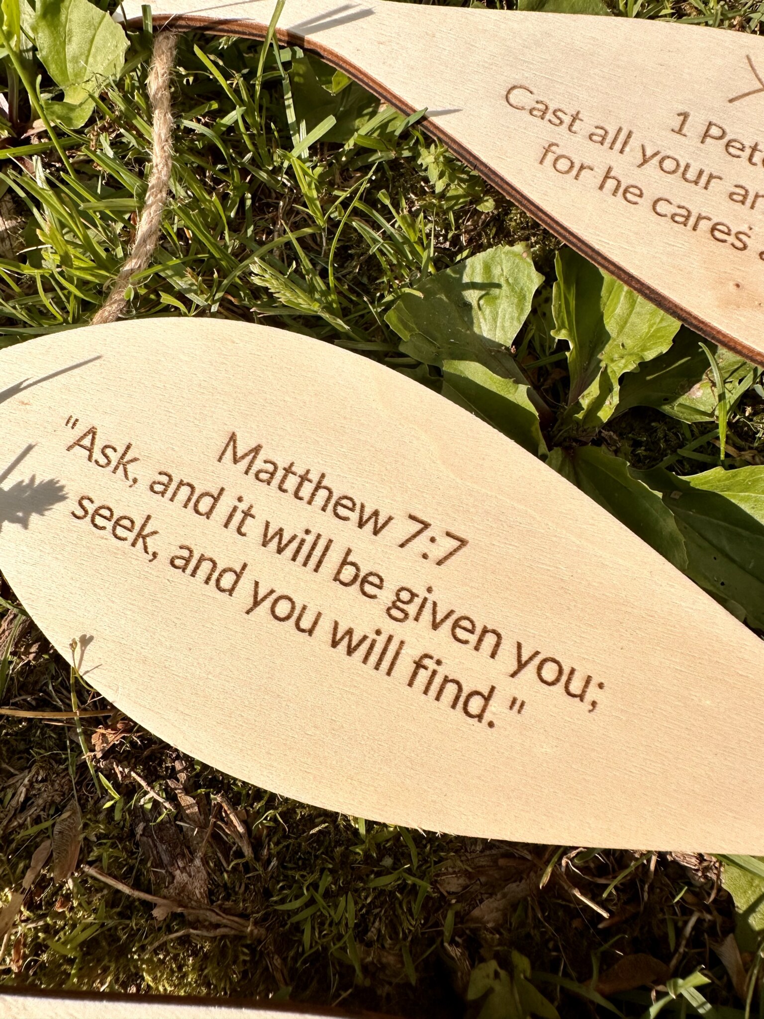 Jesus Fish Sign with Scripture Verses | Peter’s Square