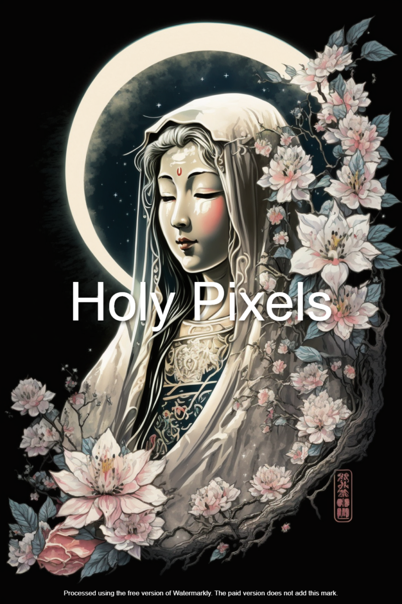 Virgin Mary - Blessed Mother Portrait (Digital Download) | Peter’s Square