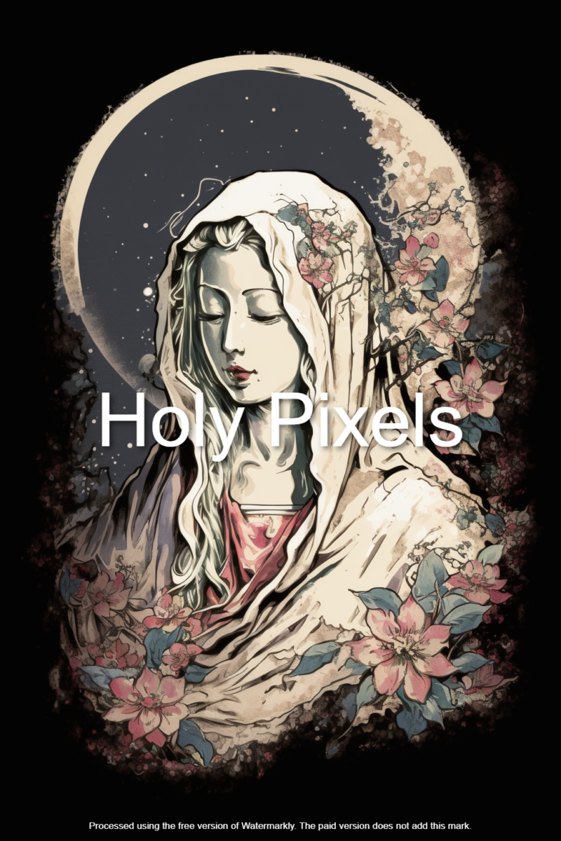 Virgin Mary - Blessed Mother Portrait (Digital Download) | Peter’s Square