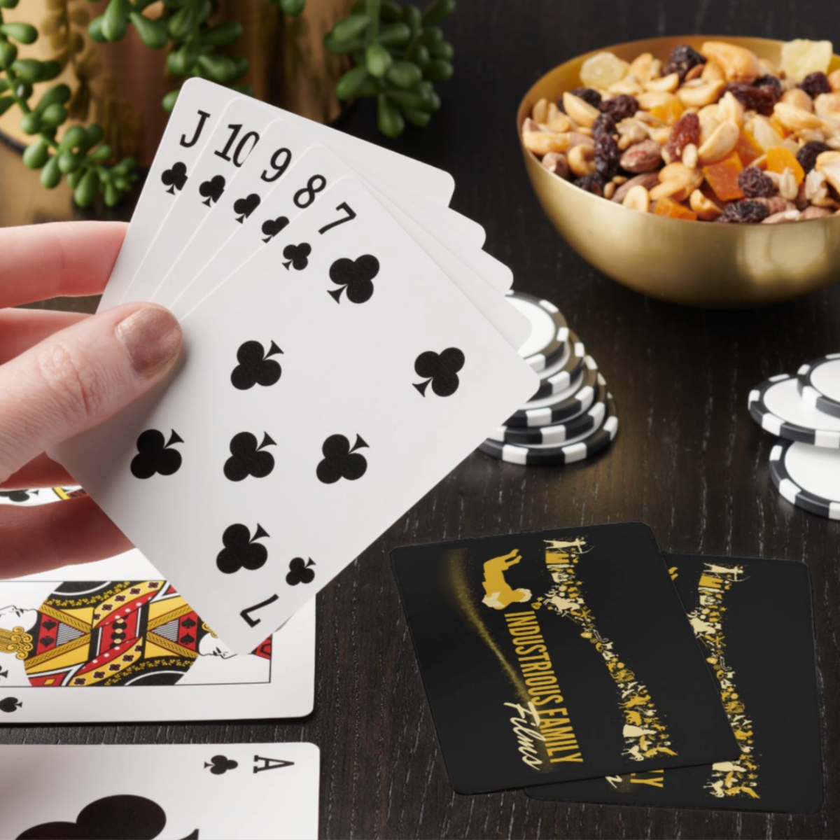 Industrious Family Films Logo Playing Cards | Peter’s Square